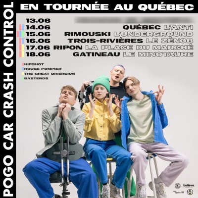 Pogo Car Crash Control + Rouge Pompier + The Great Diversion + Hipshot ...